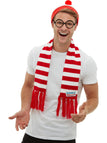 Where's Wally? Verkleedset muts, bril en sjaal – Partywinkel
